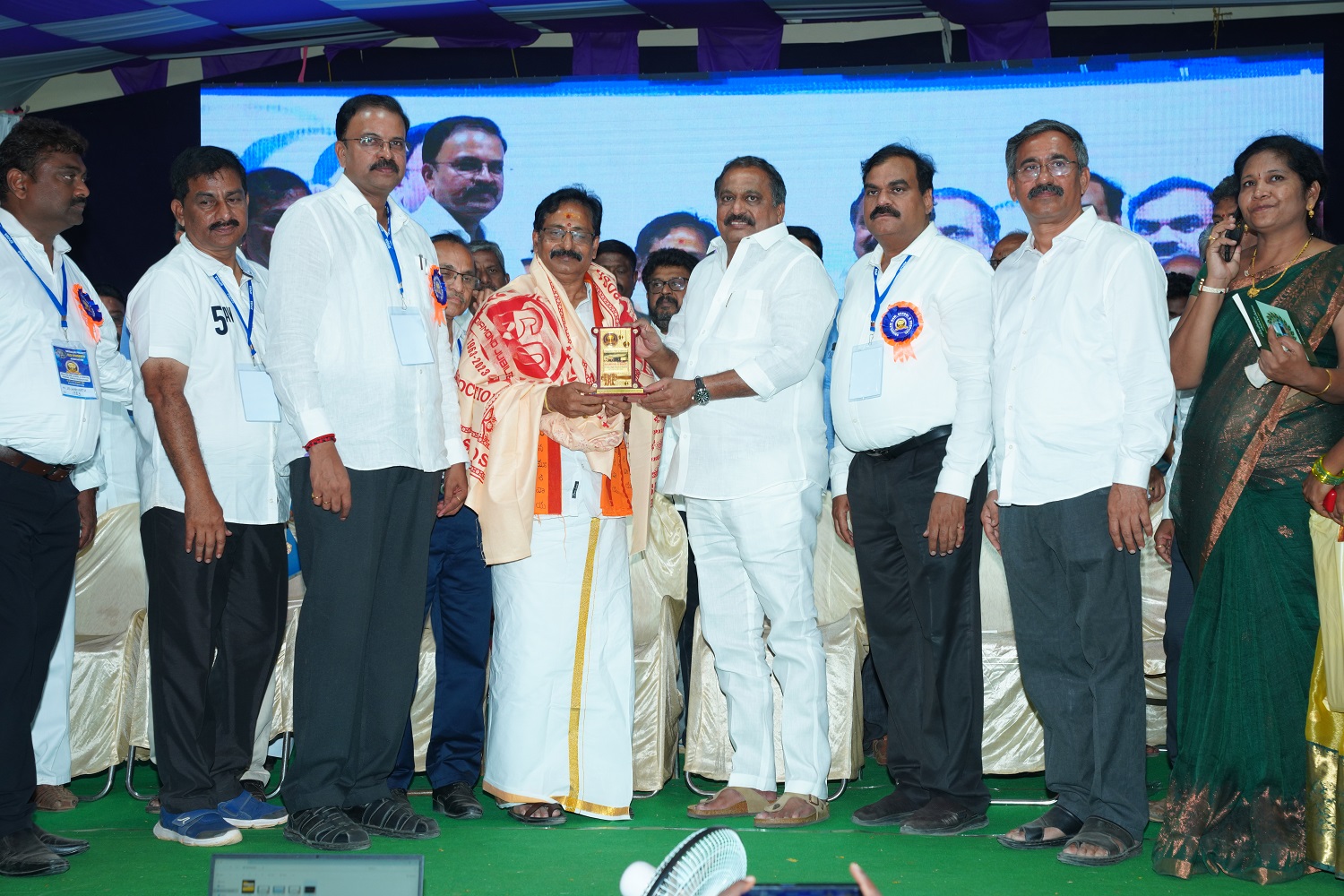 DJC – Felicitation to Sri Peddi Raju, EO Srisailam Devasthanam ...