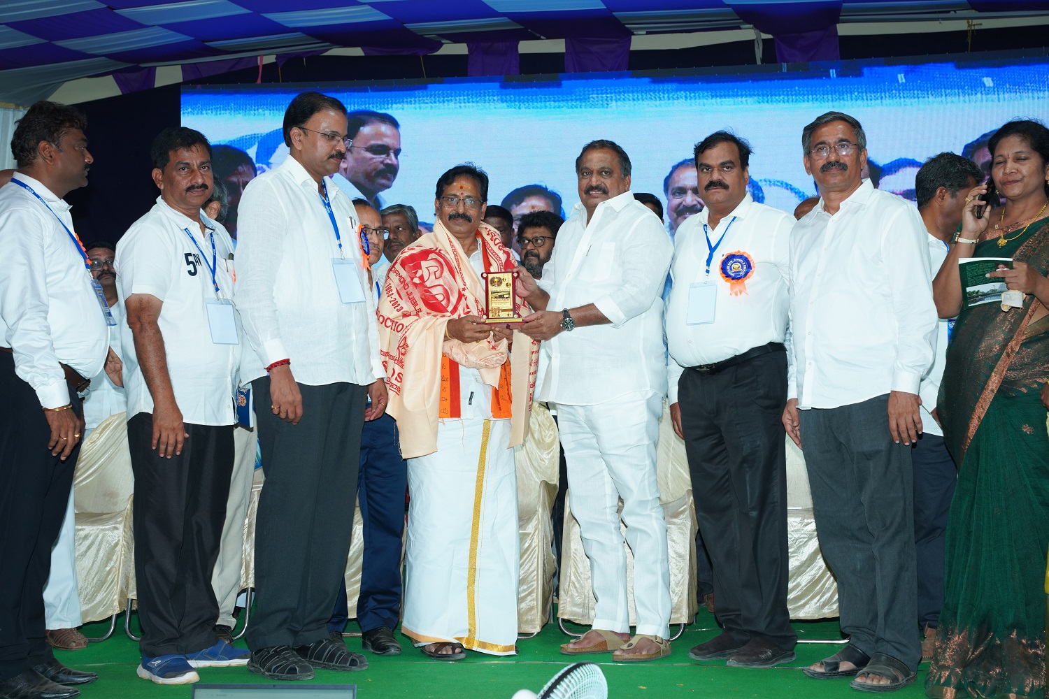 DJC – Felicitation to Sri Peddi Raju, EO Srisailam Devasthanam ...
